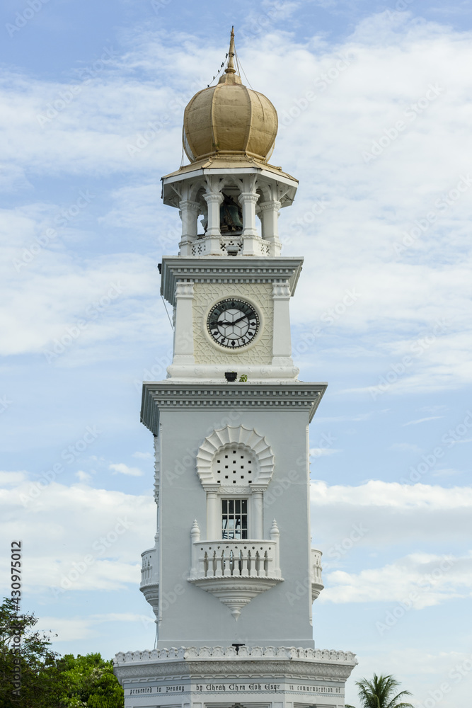Queen Victoria Memorial Clock Tower, George Town, Penang, Malaysia ...