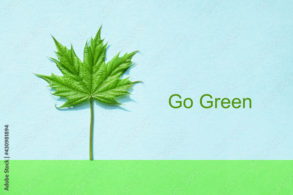Go green, Earth day, Plant. Climate change. World environment day. Eco ...