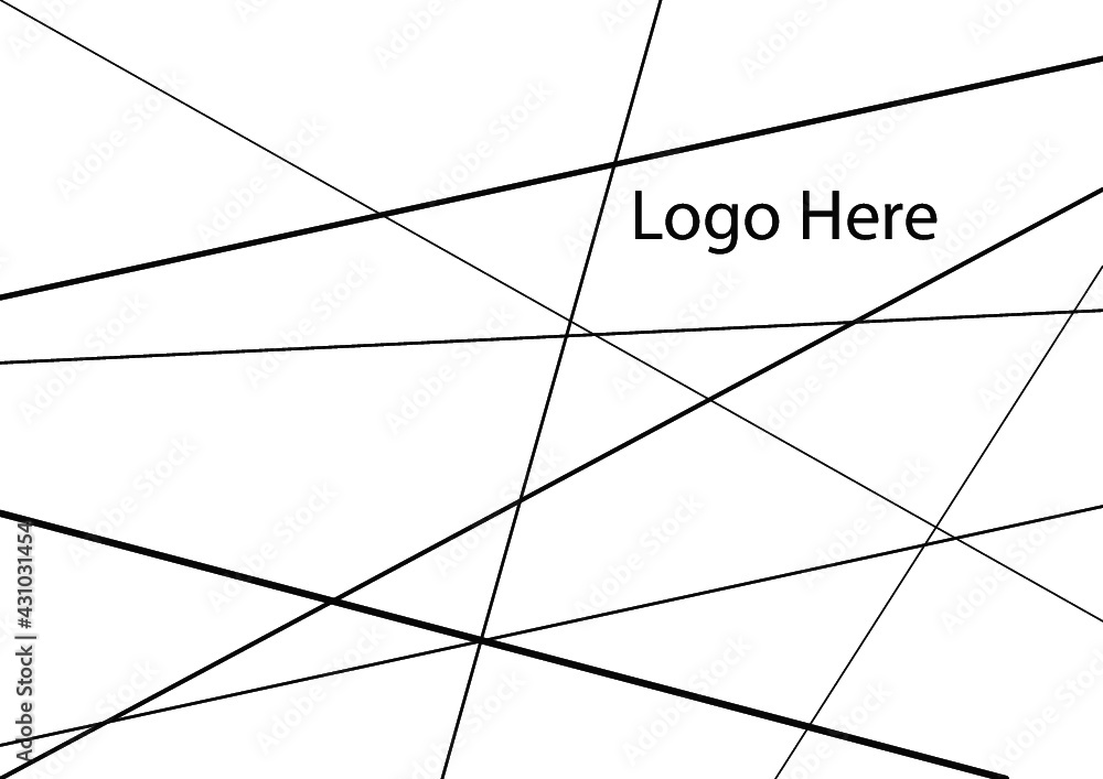 Modern cover frame design. Gray lines pattern. Vector background with ...