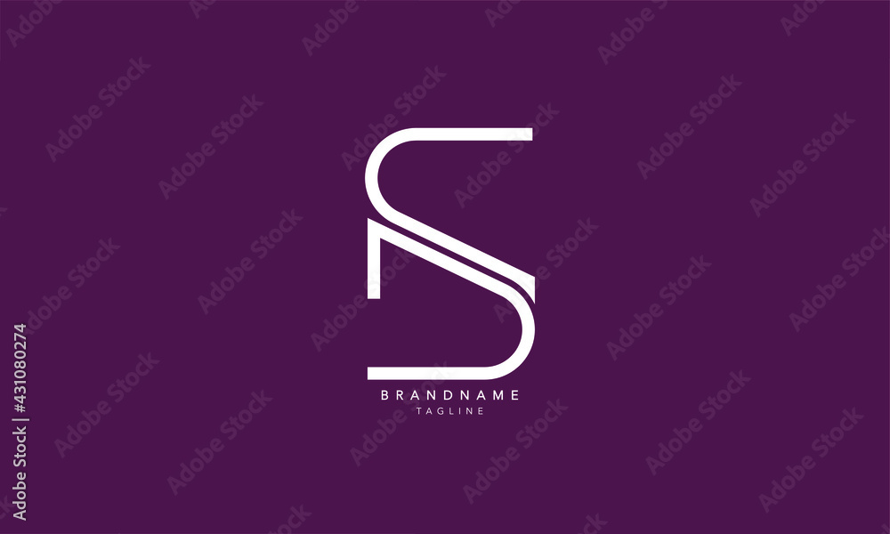 Alphabet letters Initials Monogram logo CDS, CSD Stock Vector | Adobe Stock