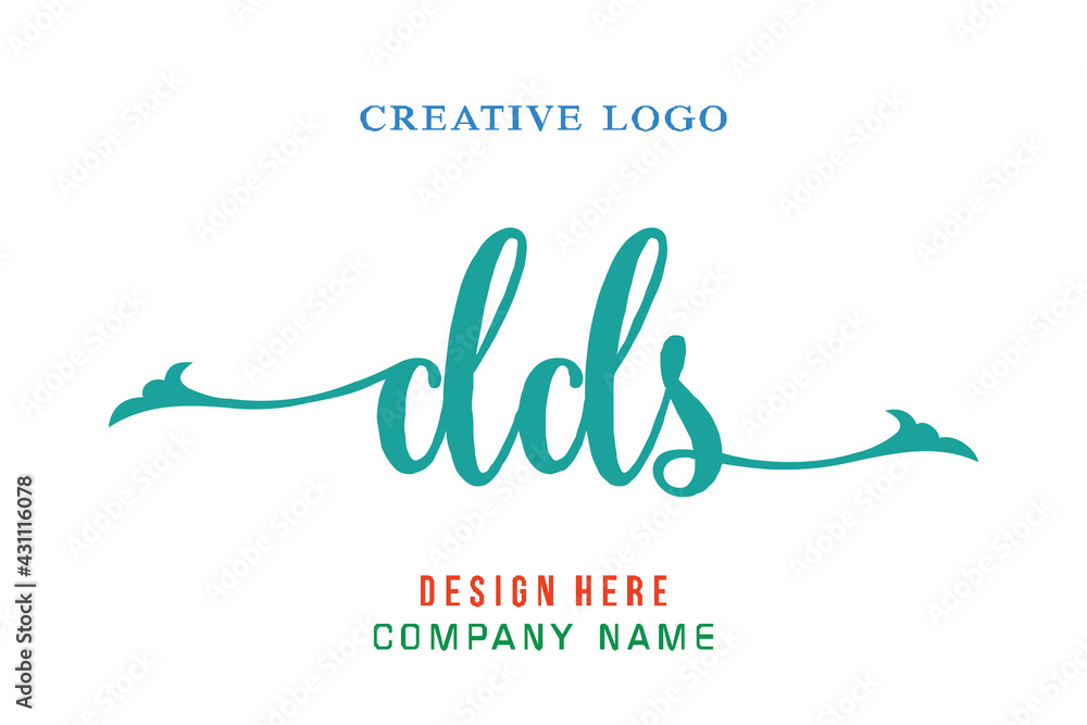 DDS lettering logo is simple, easy to understand and authoritative ...