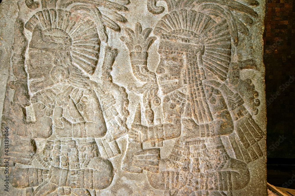 Relieve,Teocalli de la guerra sagrada. Cultura Mexica. Museo Nacional ...