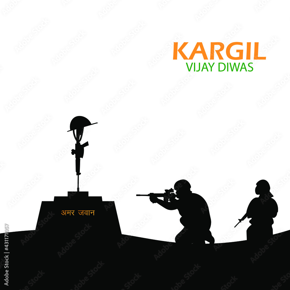 Kargil vijay diwas ,Vector Illustration. Stock Vector | Adobe Stock