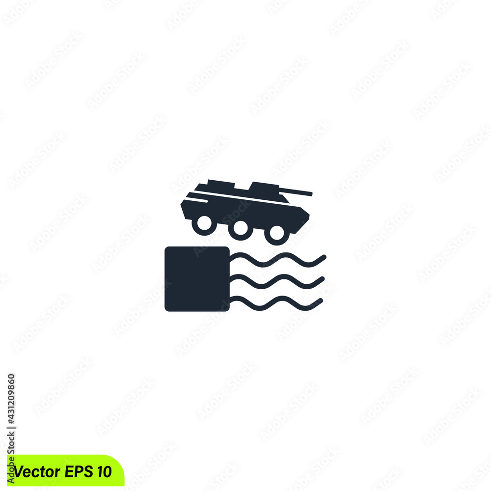 tank icon symbol design element Stock Vector | Adobe Stock