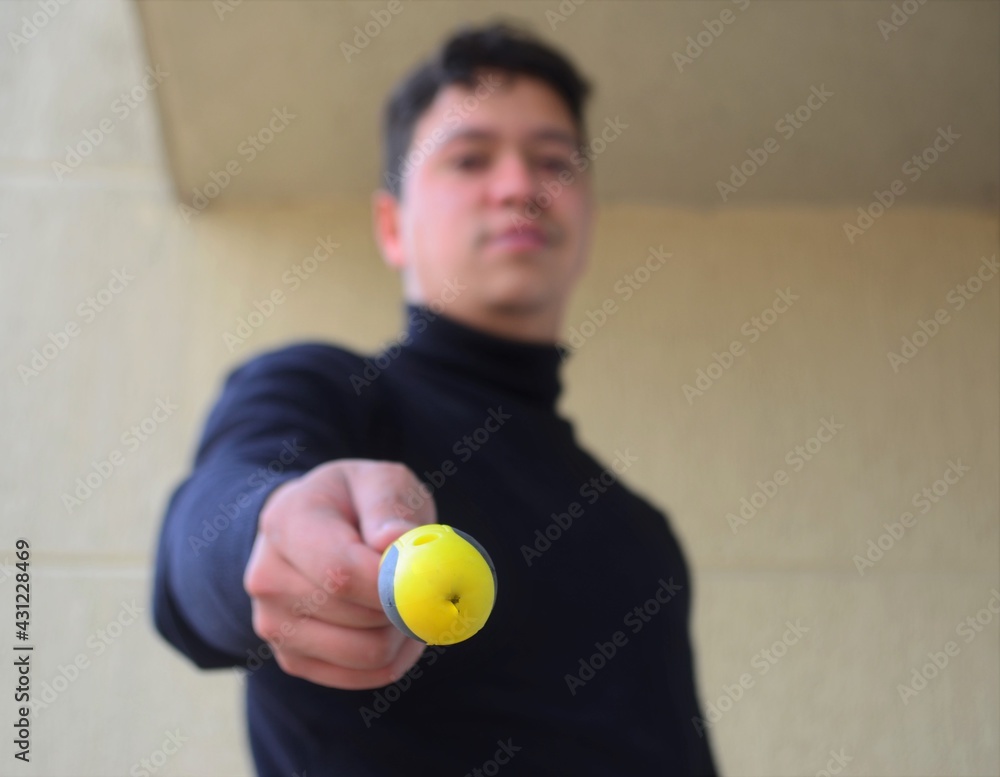 person handing over construction tools such as screwdriver and hacksaw ...