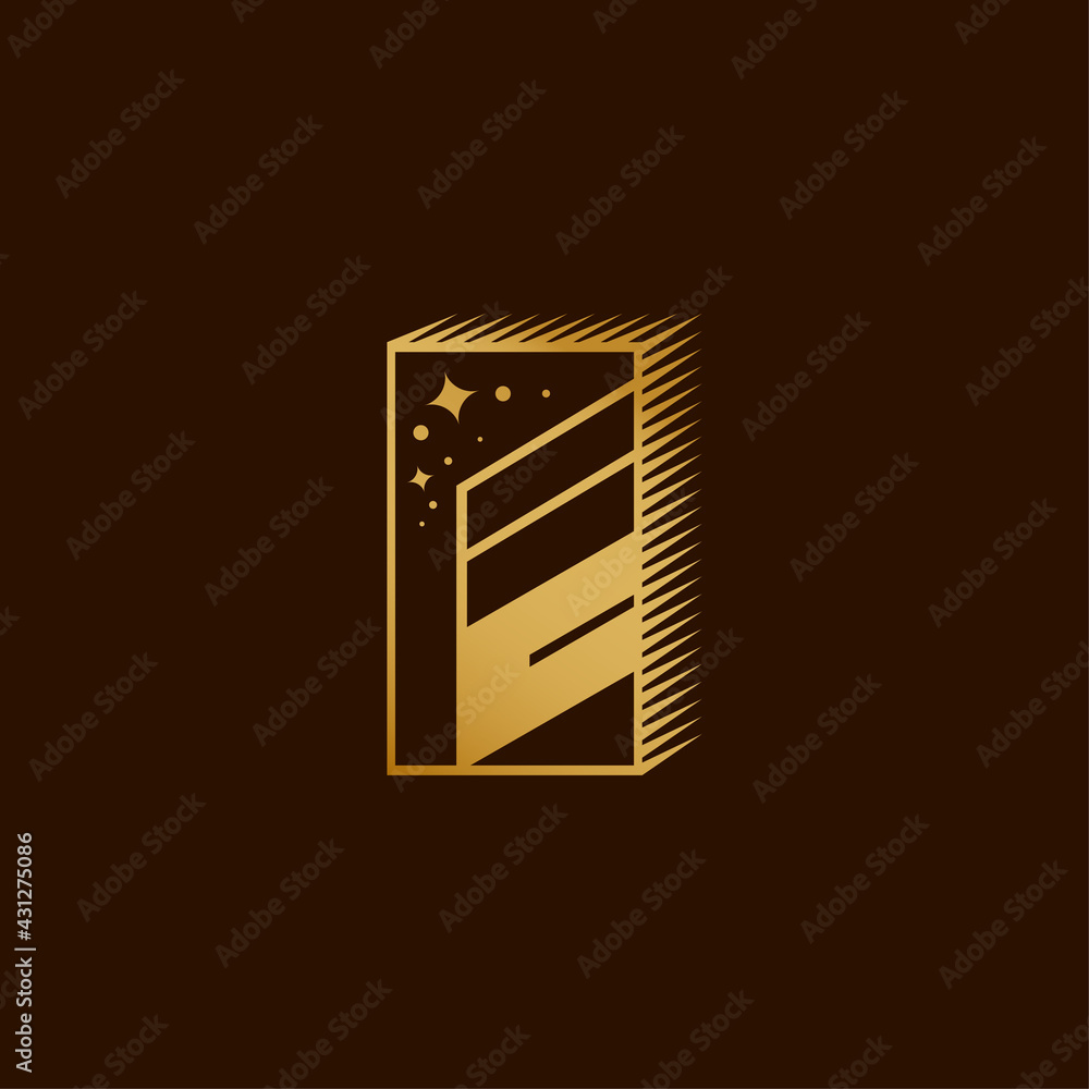 Logo template for service and education Stock Vector | Adobe Stock