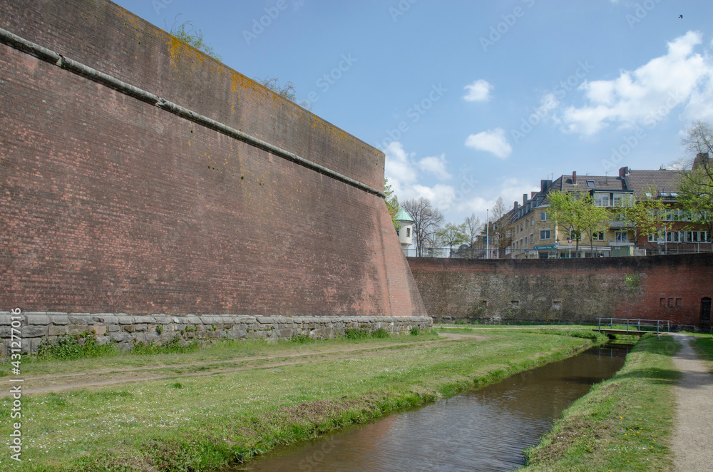 Jülich: Die Zitadelle Jülich war einst Bestandteil der Festung Jülich ...