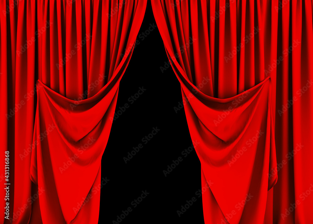 red curtain, red curtain background, theater curtain Stock Photo ...