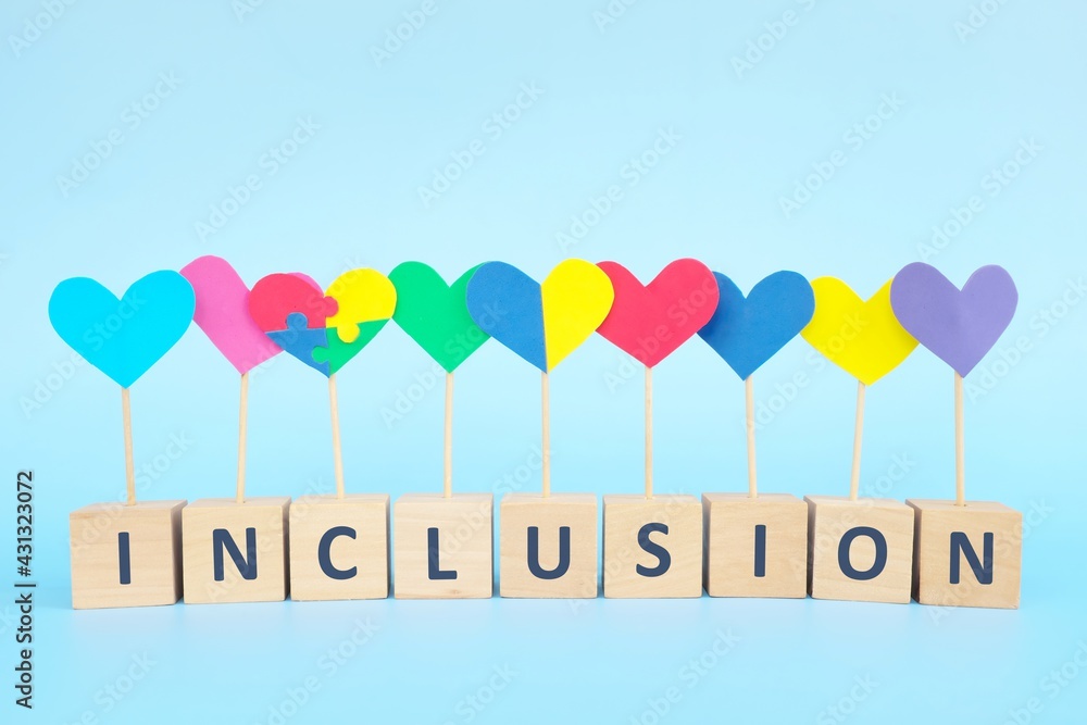 Concept of child with autism spectrum disorder and down syndrome ...