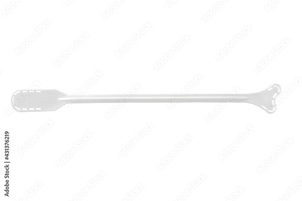 Gynecological spatula of the cervix. Tool for cytology smear isolated ...