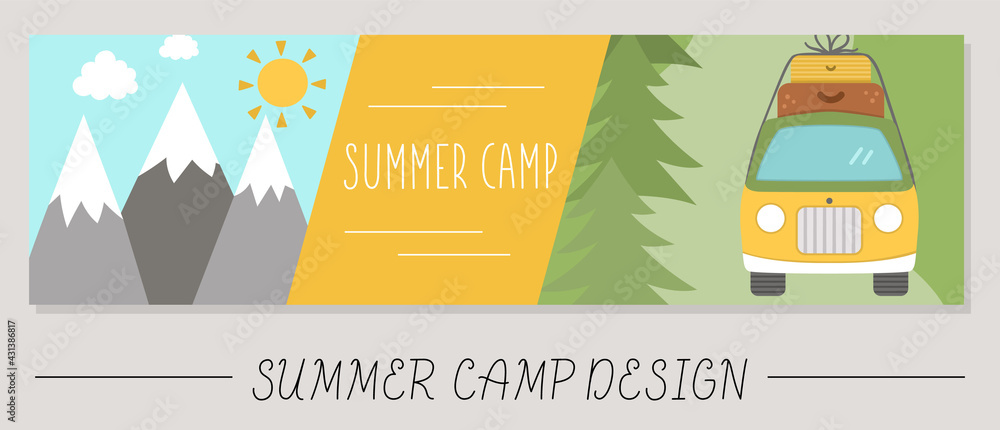 Summer Camp Border