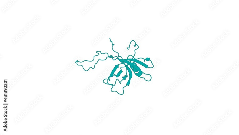 360º Realistic 3d Rendering Of A Biological Molecule The Phage Lambda 6022