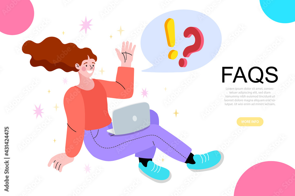 women have questions And solving problems. Online Support center ...