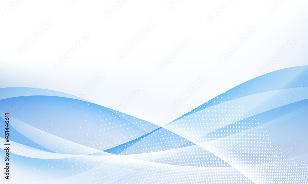 Abstract blue background poster with dynamic. technology network Vector ...