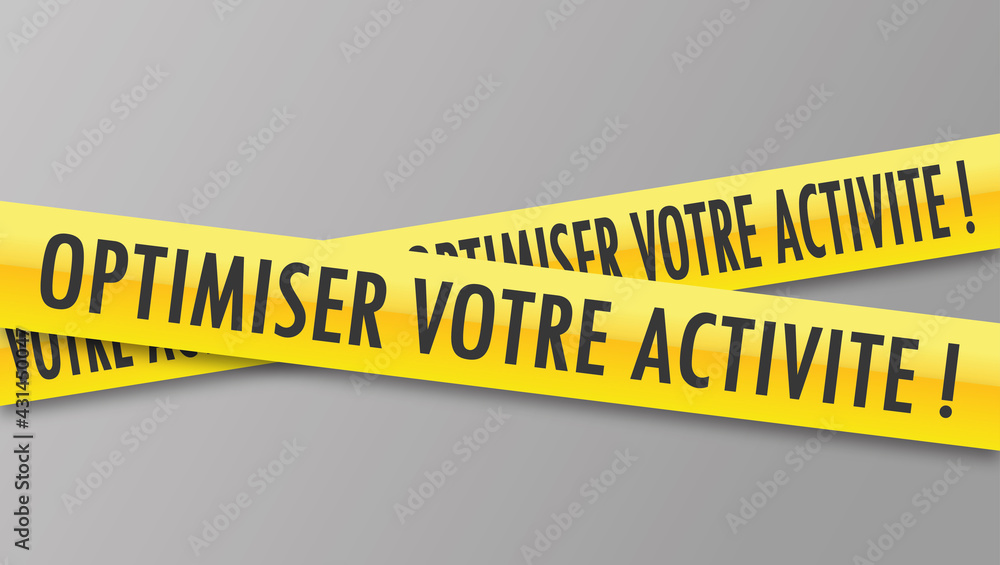 Logo optimiser votre activité. Stock Vector | Adobe Stock