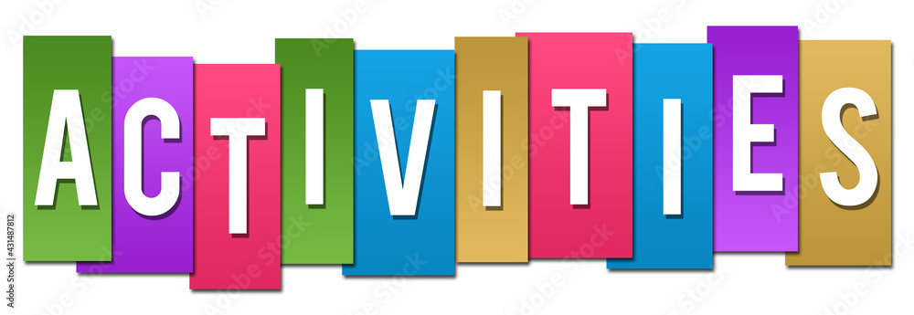 Activities Professional Colorful Stock Illustration | Adobe Stock