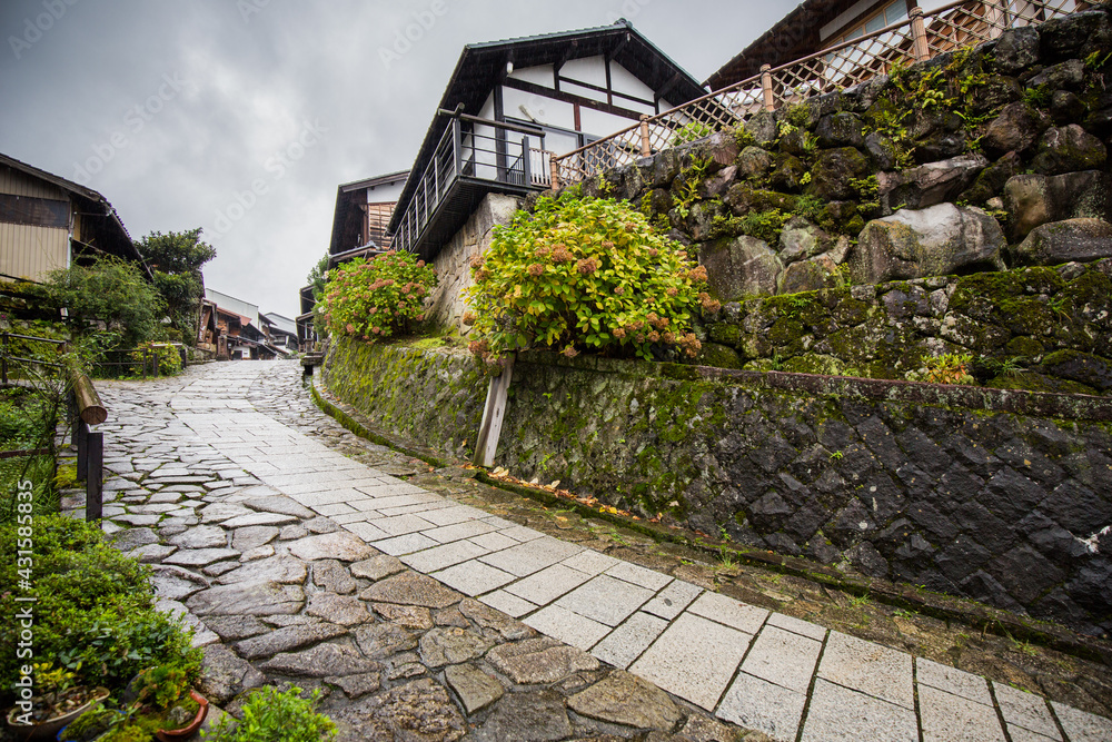 footpath,magome,town,japanese,old,post,nakasendo,trail,path,village ...