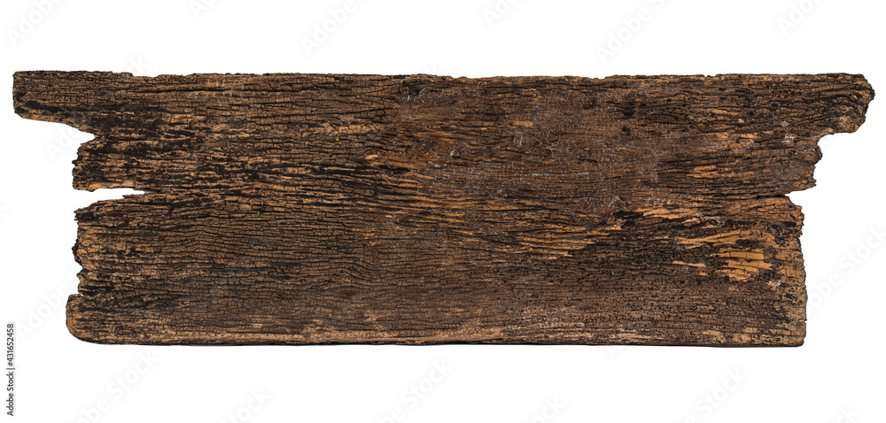 old wooden sign board background. plank wood isolated for design art ...