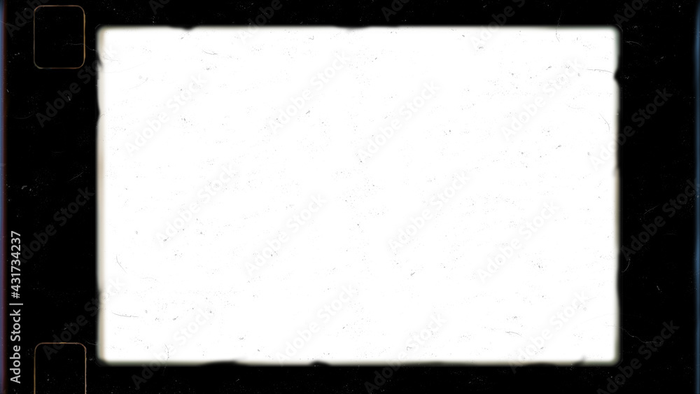 16mm Film Texture Framed Overlay (4K) Stock Photo | Adobe Stock