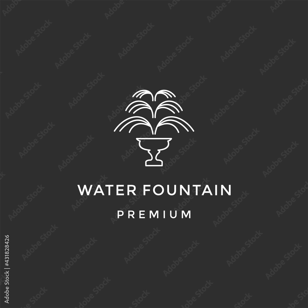 Fountain Logo Design