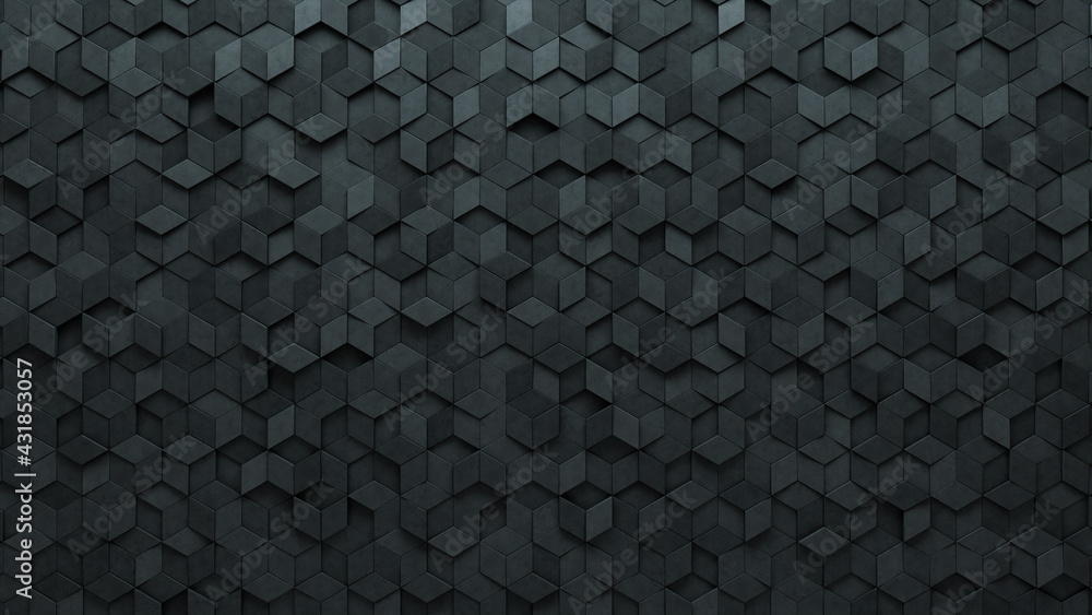 Polished, Diamond shaped Wall background with tiles. Concrete, tile ...