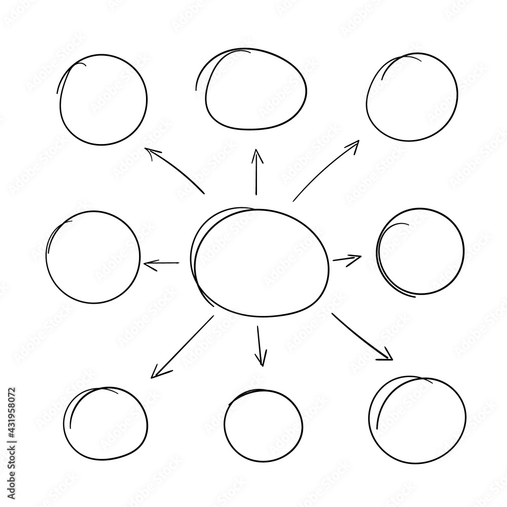 Flowchart with geometrical elements,infographics.Step-by-step structure ...