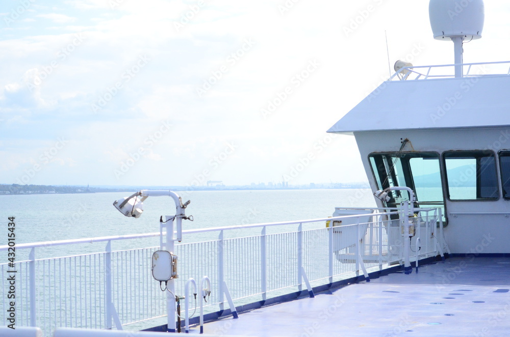 Irish Sea crossing, ferry from Scotland to Northern Ireland, public ...