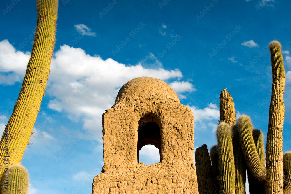 Humahuaca, part of a UNESCO world heritage site in the Quebrada ...