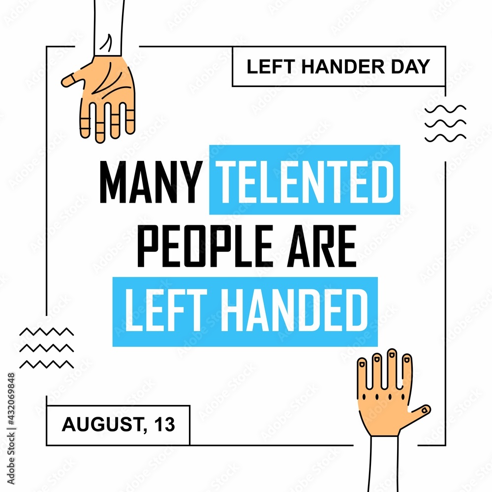 Left hand user quotes banner design. Easy to edit with vector file. Can ...