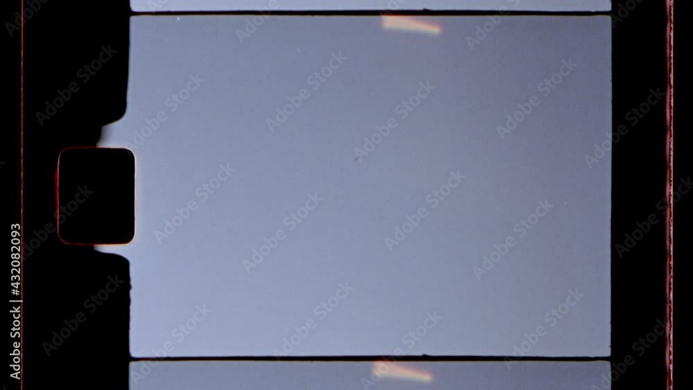 Authentic super 8 frame authentic film scan with sprocket hole and ...
