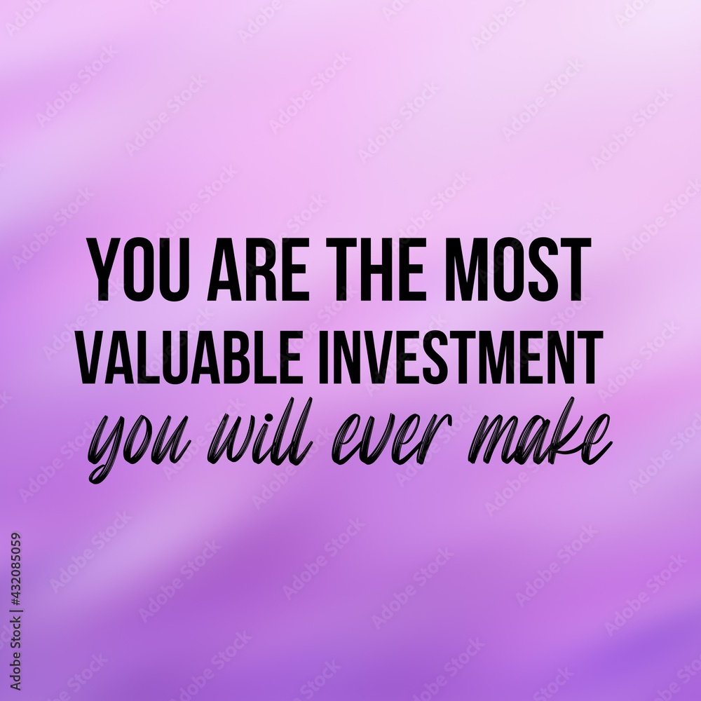 Positive affirmations and inspirational quotes: You are the most ...