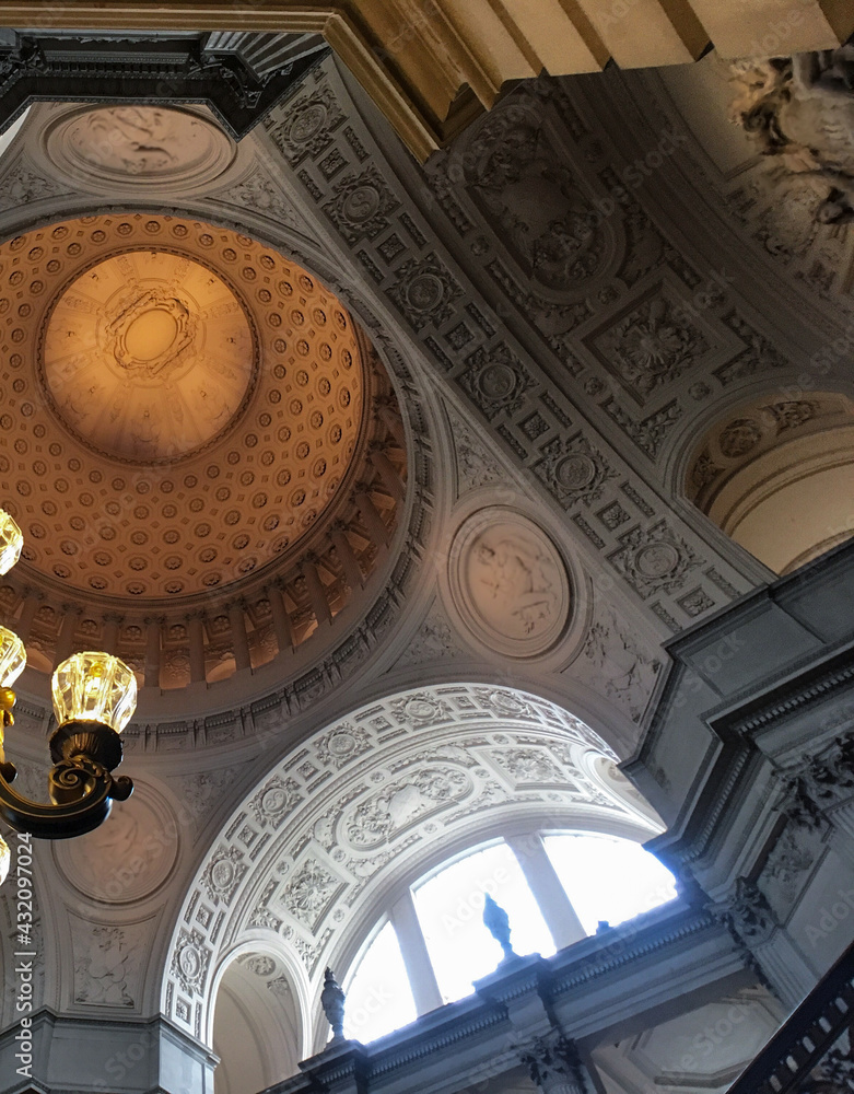 Breathtaking Beaux-Arts architecture and baroque stucco interiors ...