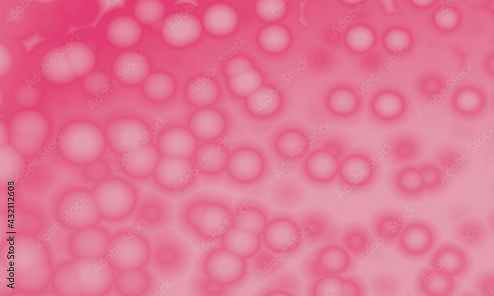 Close-up image simulated from a microscope. To look at the skin ...