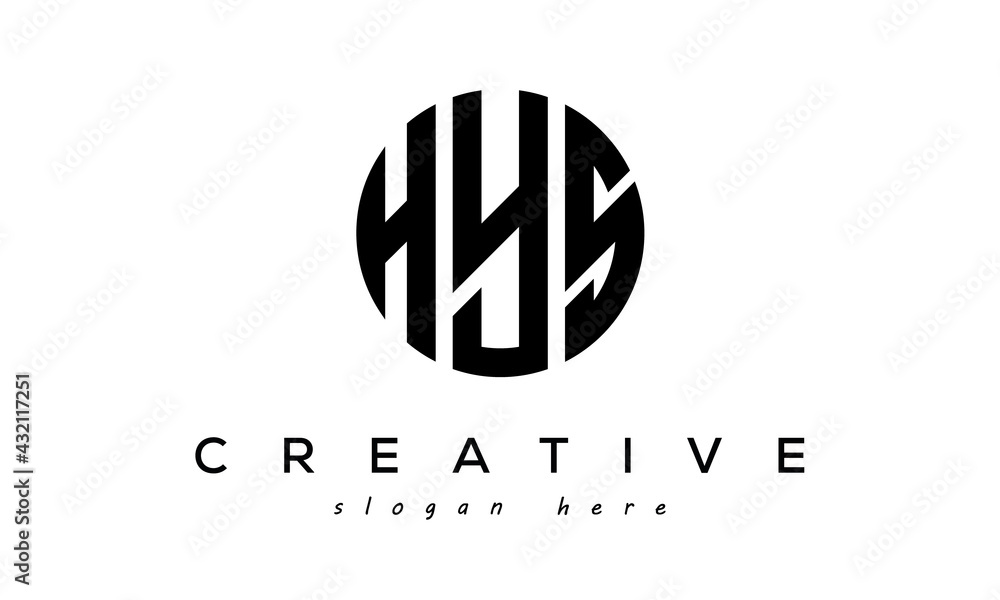 Letter HYS creative logo design vector Stock Vector | Adobe Stock