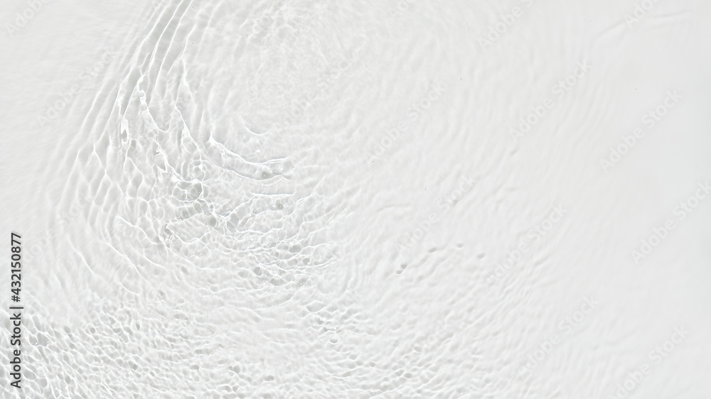 Water background banner. White transparent water texture. Off white ...