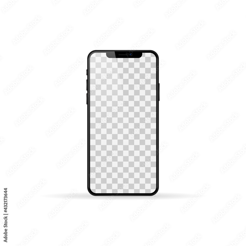 Mockup iPhone 12 pro screen. Editorial vector. Kyiv, Ukraine - May 6 ...