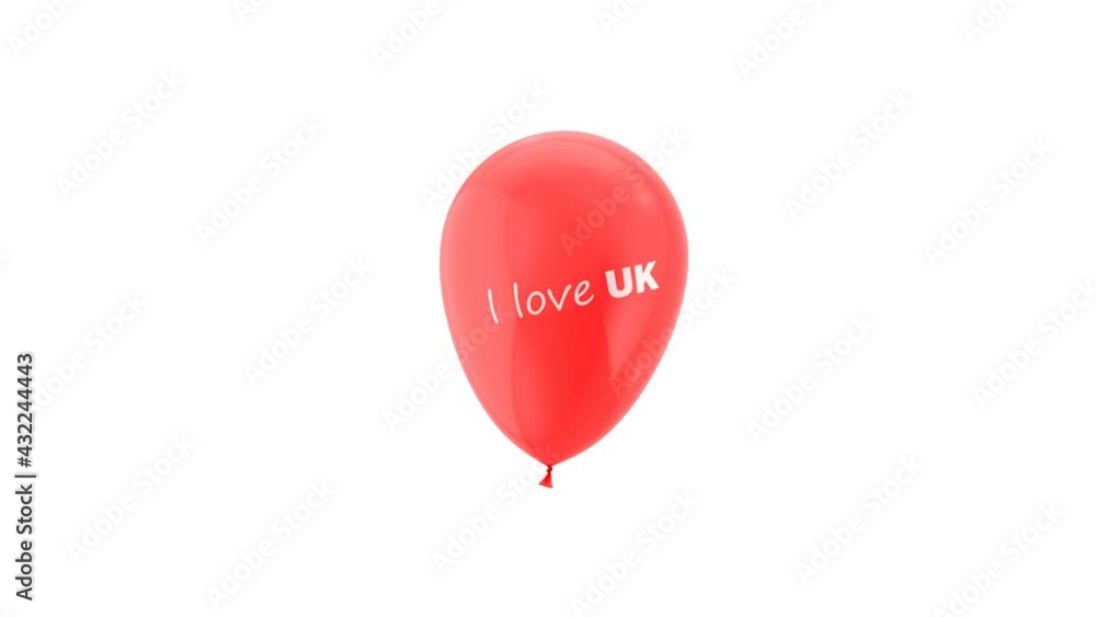 United Kingdom.UK Independence Day, National Day Celebration Balloon ...