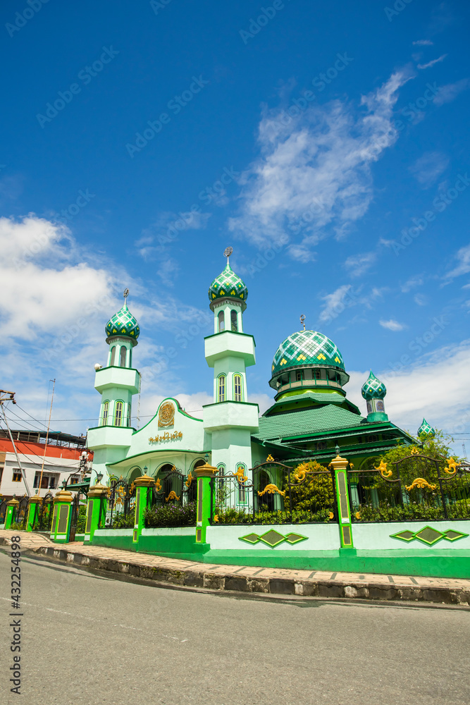Masjid Jami (Jami Mosque), one of oldest mosque in Ambon City. a ...