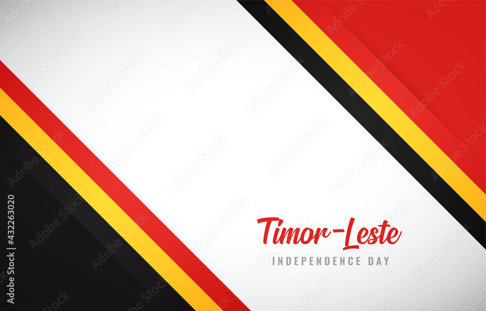 Happy Independence day of Timor-Leste with Creative Timor-Leste ...