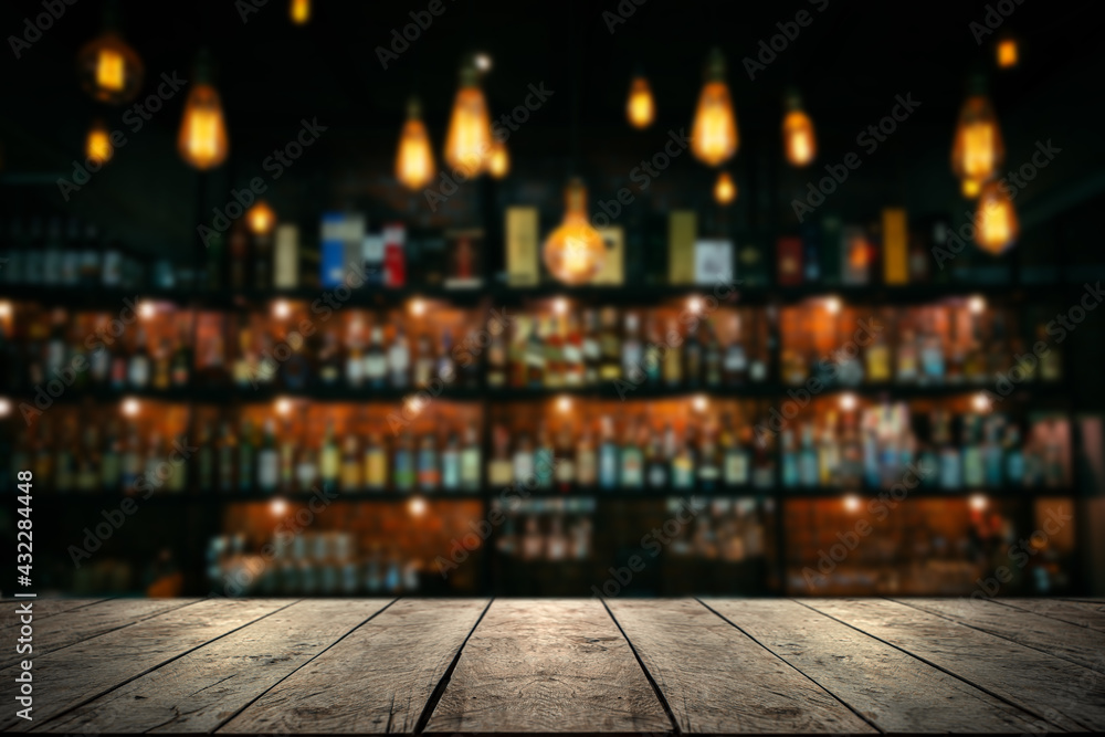 Wood Bar Background