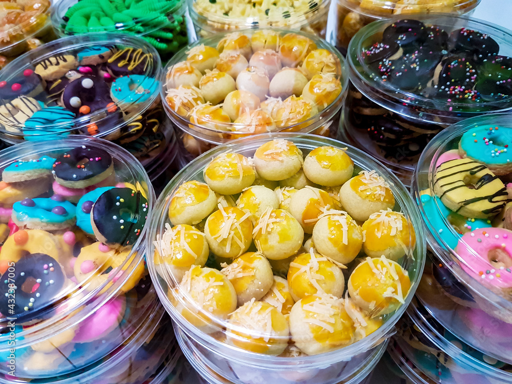Cookies for celebration of El -Fitr Islamic Feast.(The Feast that comes ...