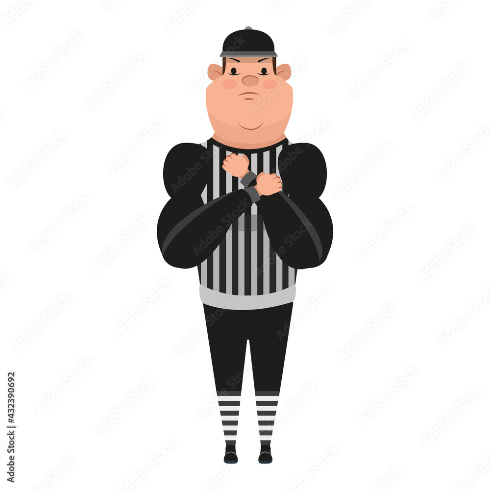 Referee Clipart Cartoon