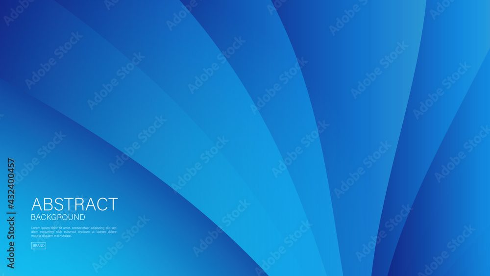 Blue abstract background, wave pattern background, graphic design ...