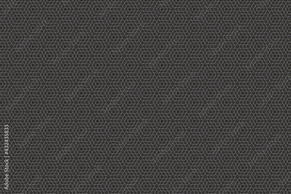 black fabric texture. Arabic pattern on black background. Islamic ...