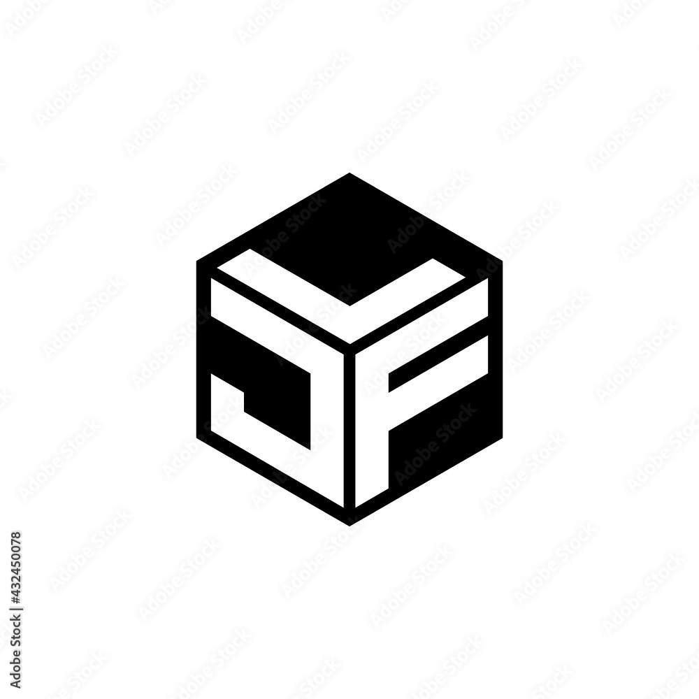 JFL letter logo design with white background in illustrator, vector ...