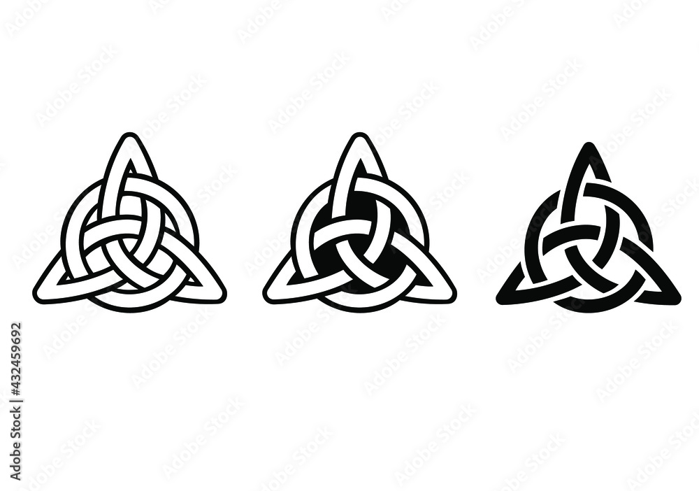Trinity Heart Tattoo