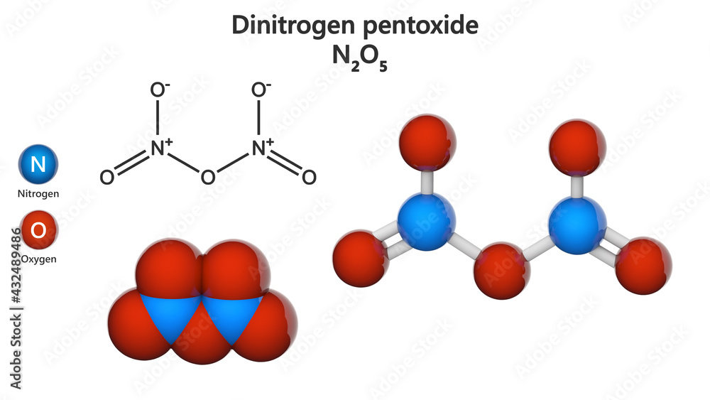 Dinitrogen pentoxide (nitrogen pentoxide). Formula N2O5. Other names ...