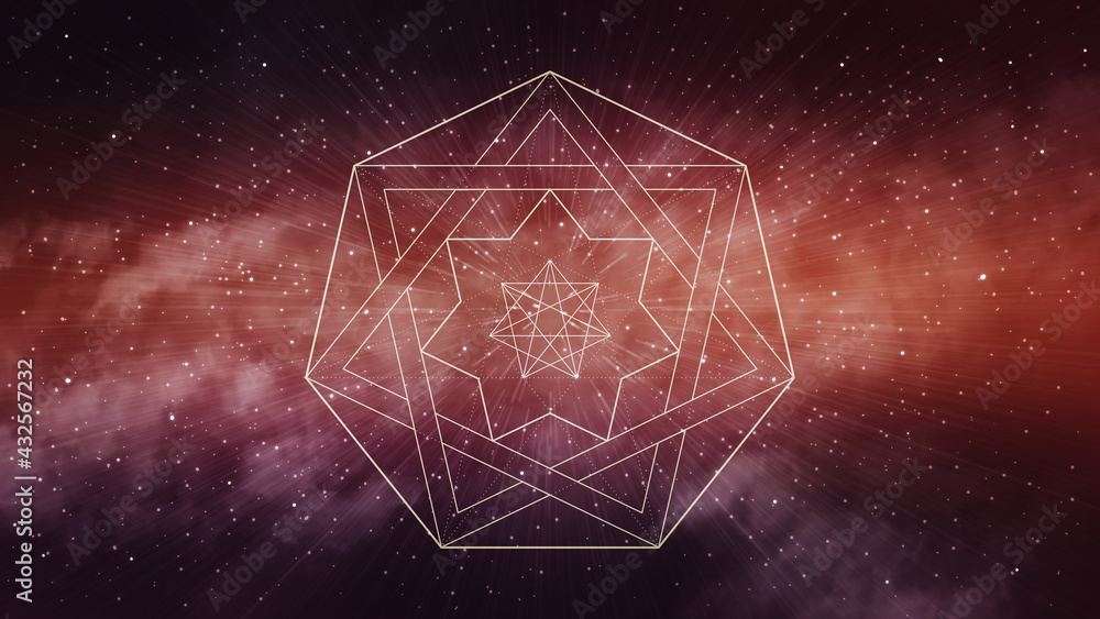 Sacred Geometry In Space