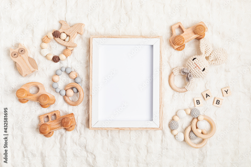 Eco fiendly child wooden toys. Sustainable, developmental, sensory toys for babies and toddlers ...