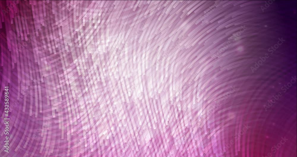 4K looping dark purple, pink animated lines, curves. Flowing colorful ...